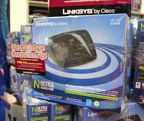 Lexmark and Linksys Booths : PC Show 2009 - Part 2 - HardwareZone.com.sg