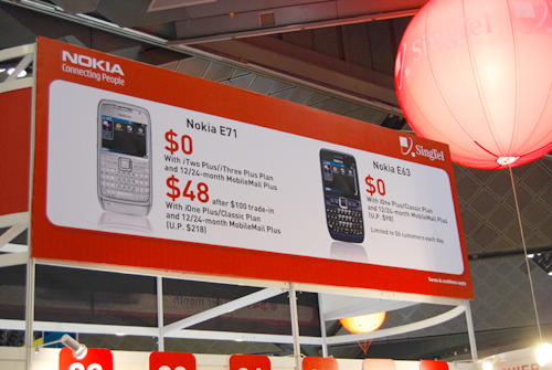 Singtel's Booth : PC Show 2009 - Part 1 - HardwareZone.com.sg