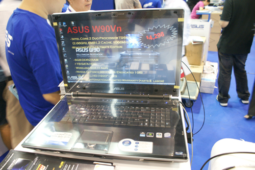 ASUS' Booth : PC Show 2009 - Part 2 - HardwareZone.com.sg