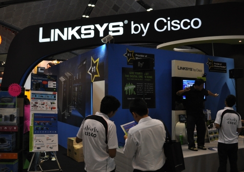 Linksys by Cisco's Booth : The Mega Comex 2009 Coverage - Part 2 ...