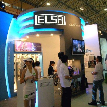 Elsa's Booth : Computex Taipei 2007 - Part 3 - HardwareZone.com.sg