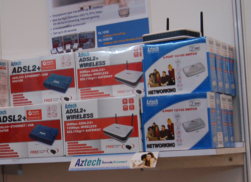 Aigo, ASUS, AVG and Aztech Booths : Comex 2007: The Full Monty ...